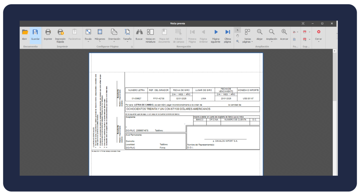 Módulo 10: Letras | FastERP